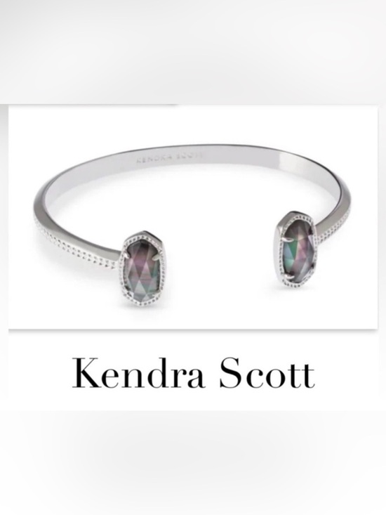 Kendra Scott | Jewelry | Kendra Scott Elton Open Cuff Pav Duel Stone ...